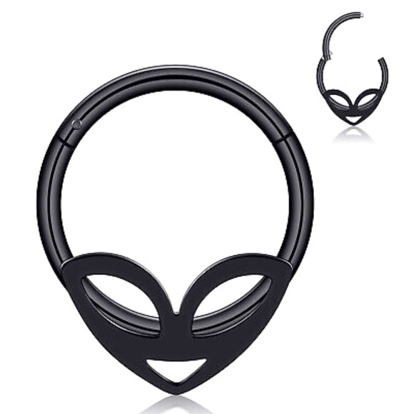 Jewelry | Alien Head Body Jewelry Black | Poshmark